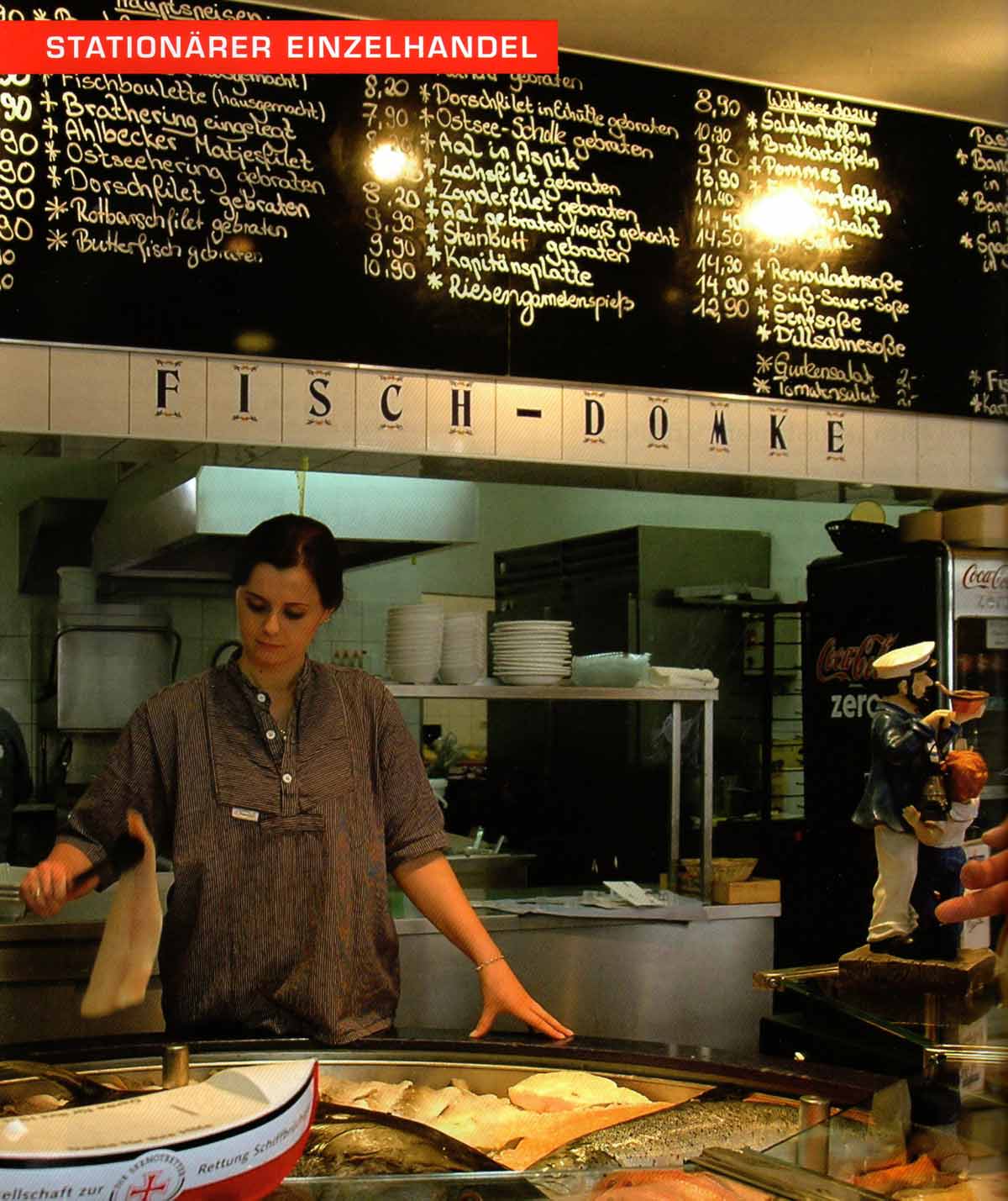 Domke im Fischmagazin | Usedomer Fisch im Seebad Ahlbeck auf Usedom