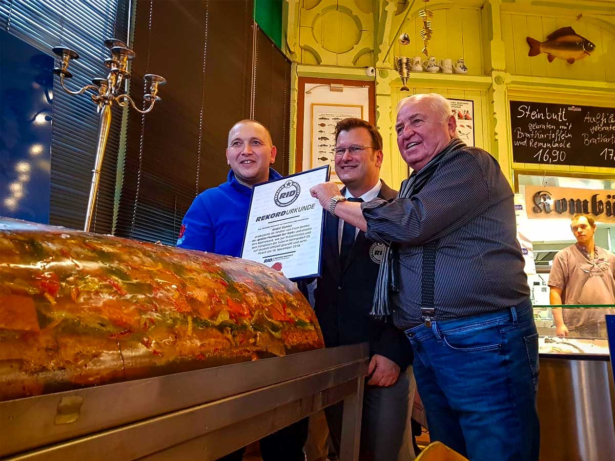 Fisch Domke holt Rekord nach Usedom - Fisch Domke